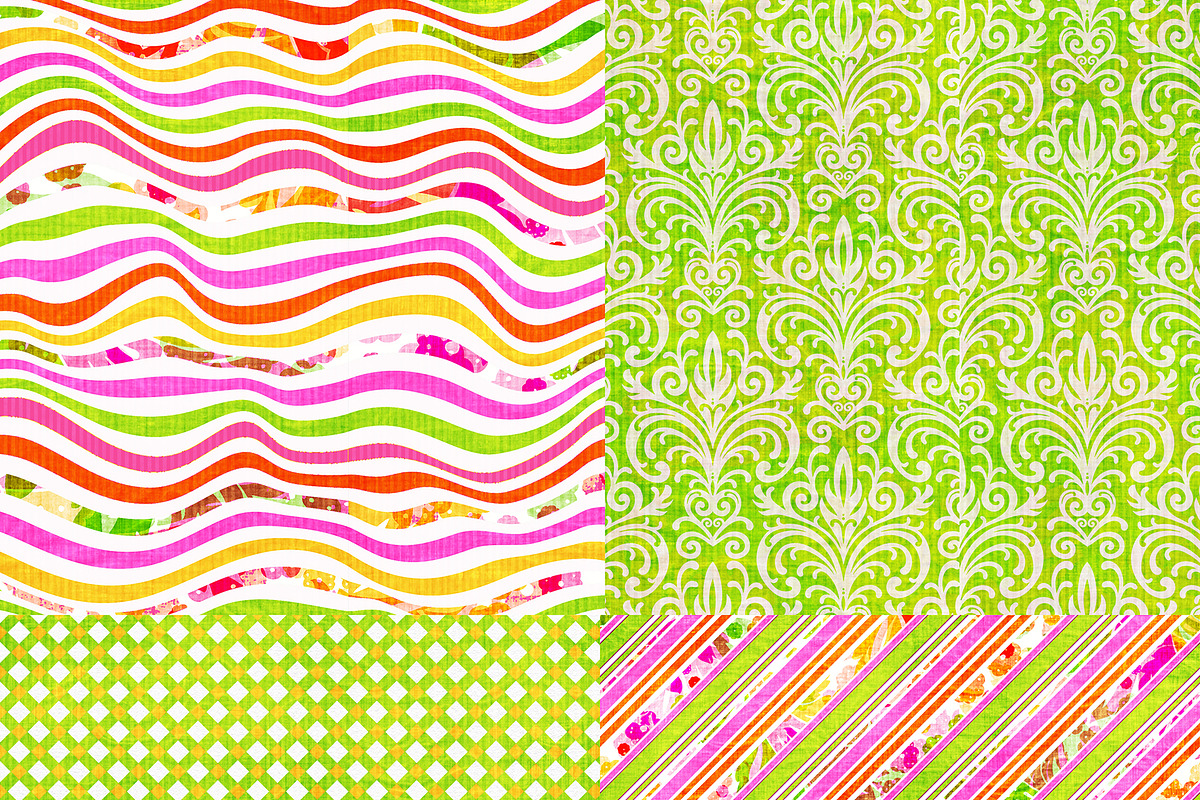18 Digital Festive Colors #2 Paper, an Object Graphic by Captured and ...