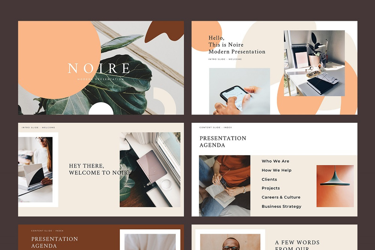 Noire - PowerPoint Template, a Presentation Template by Bervisual ...