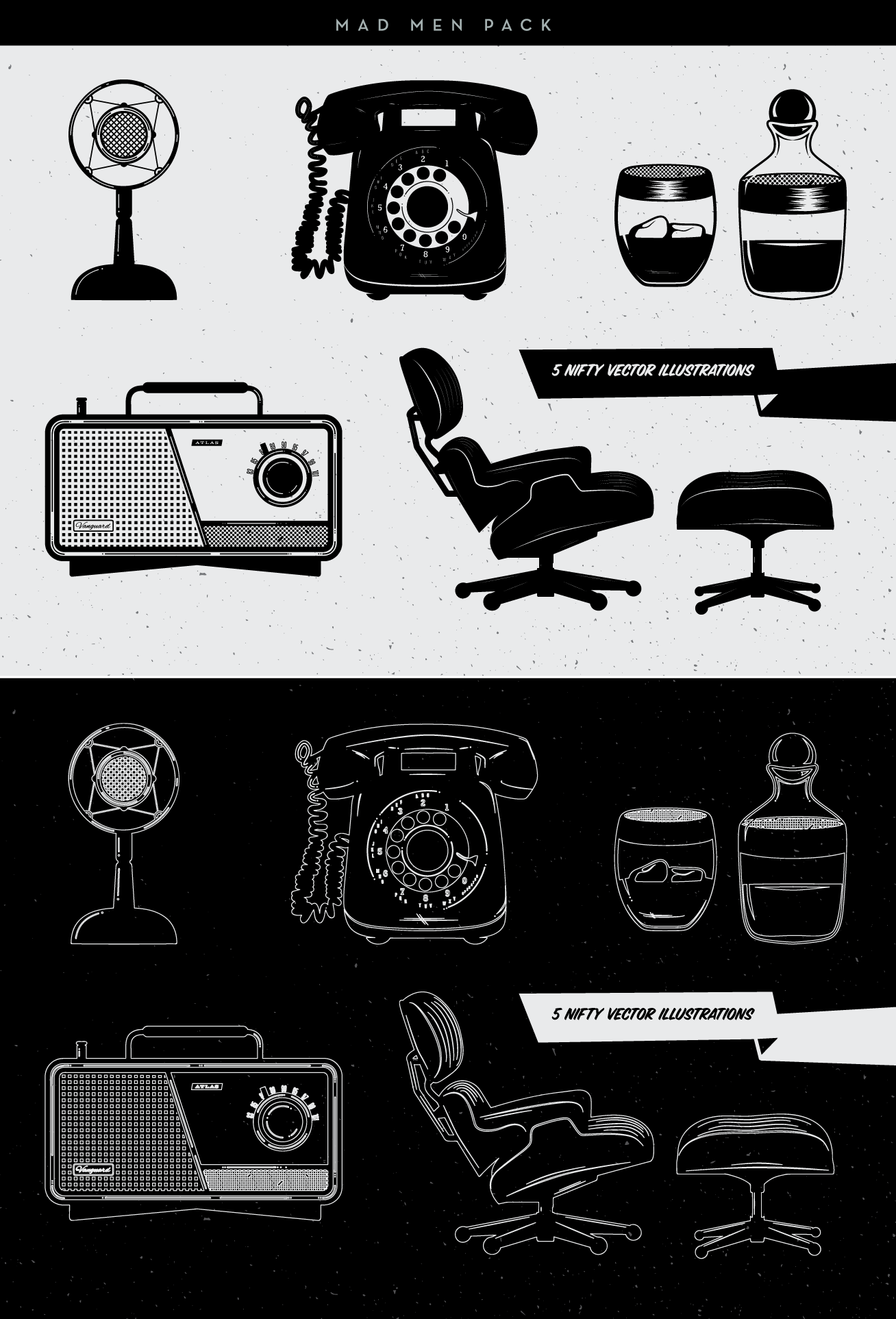 Mad Men Icons, an Icon by Bright & Stormy