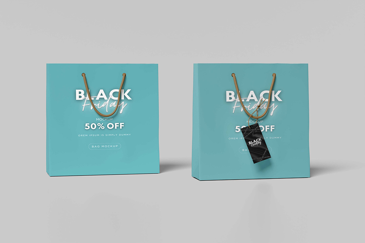 Paper Bag Mockup, a Household Mockup by seramoe | Creative Market