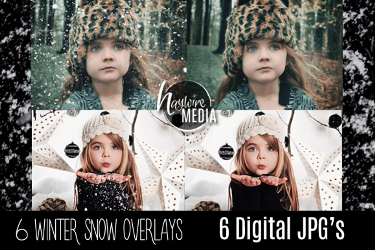 Winter White Snow Overlay Effect, a Layer Style Add-On by HaywireMedia ...