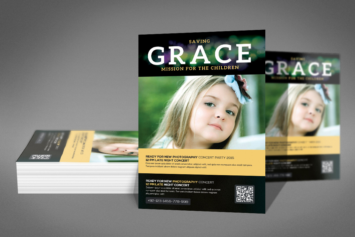Bible Study Flyer, a Flyer Template by Graphic Templates