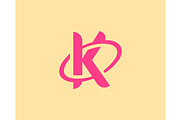 Revolving letter K modern logo icon, a Branding & Logo Template by Bureau
