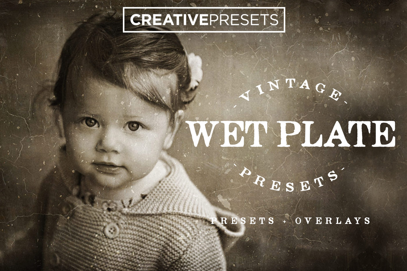 Wet Plate Lightroom Presets+Overlay, an Action Add-On by ...