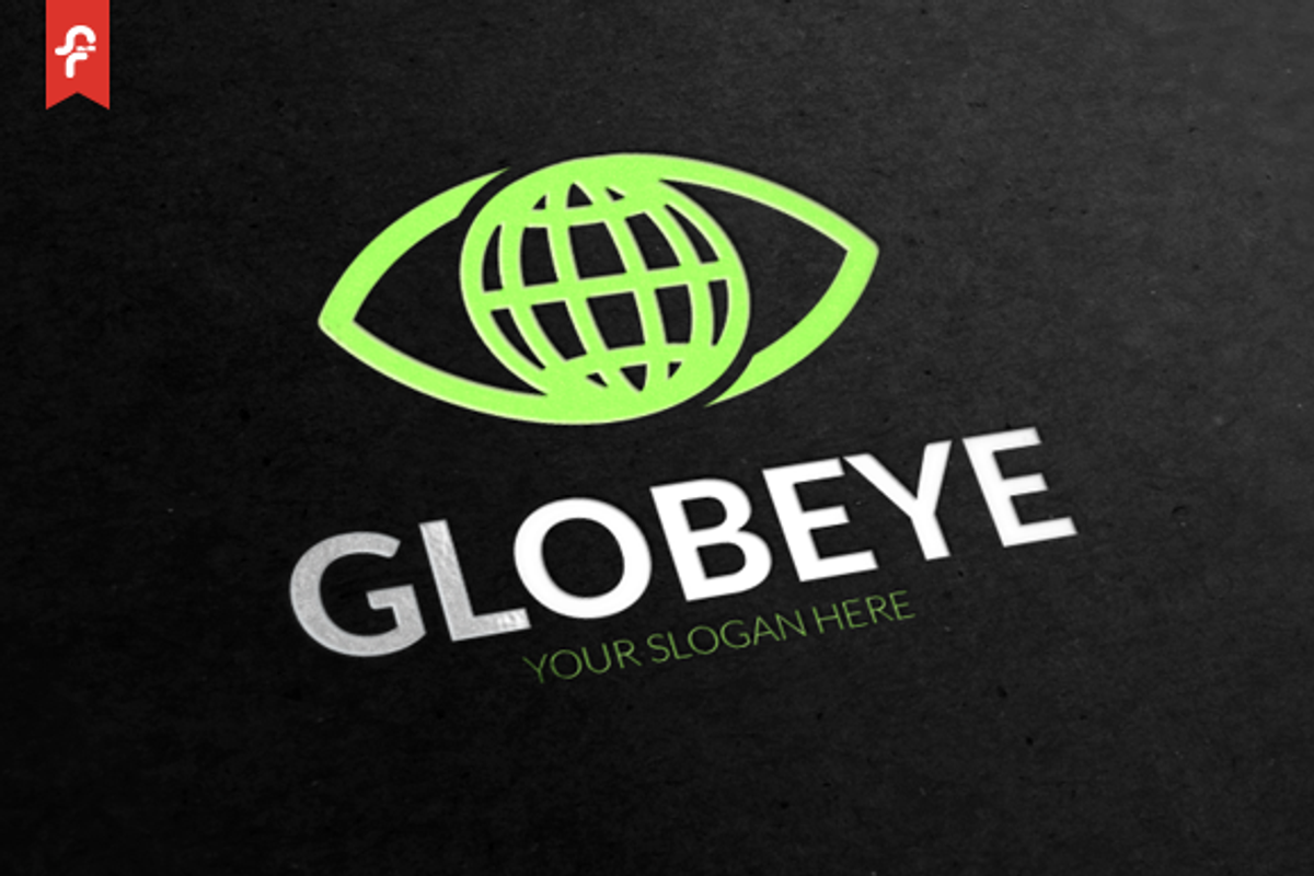 Global Eye Logo, a Branding & Logo Template by ft.studio