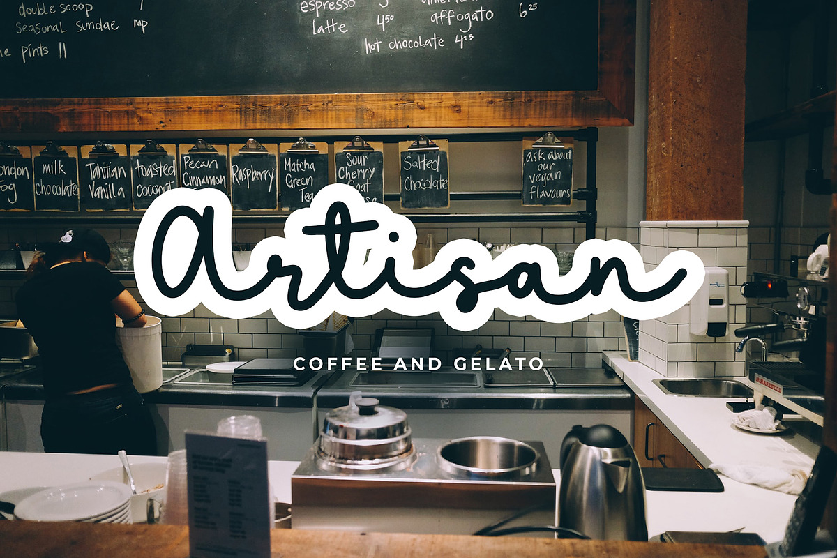 Gelato Modern Calligraphy Font, a Script Font by Formatika Studio ...