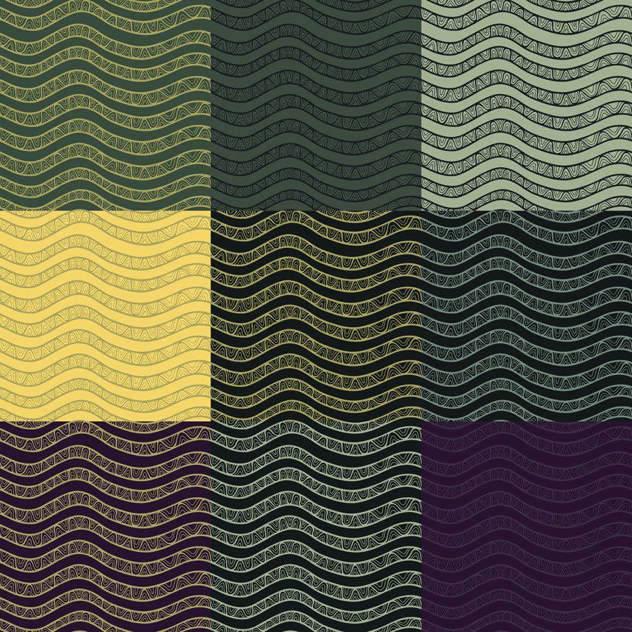 Elegant contrast vector patterns, a Pattern Graphic by Eugenia Hauss Design