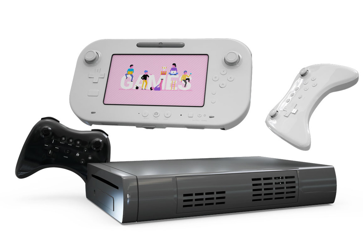 Game Console Mockup, a Packaging Mockup by PixelMockup