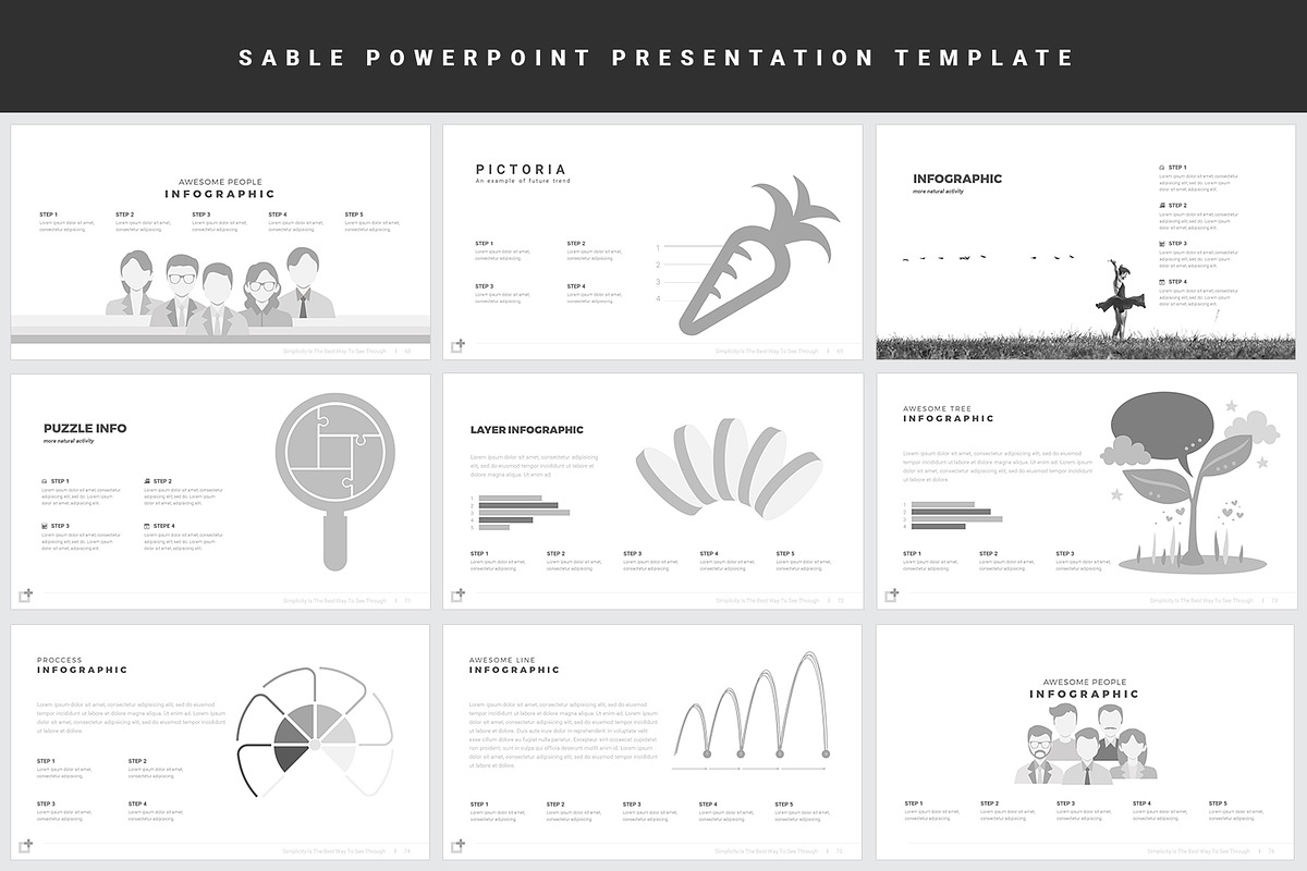 Sable Powerpoint Template, a Presentation Template by ThemeDevisers