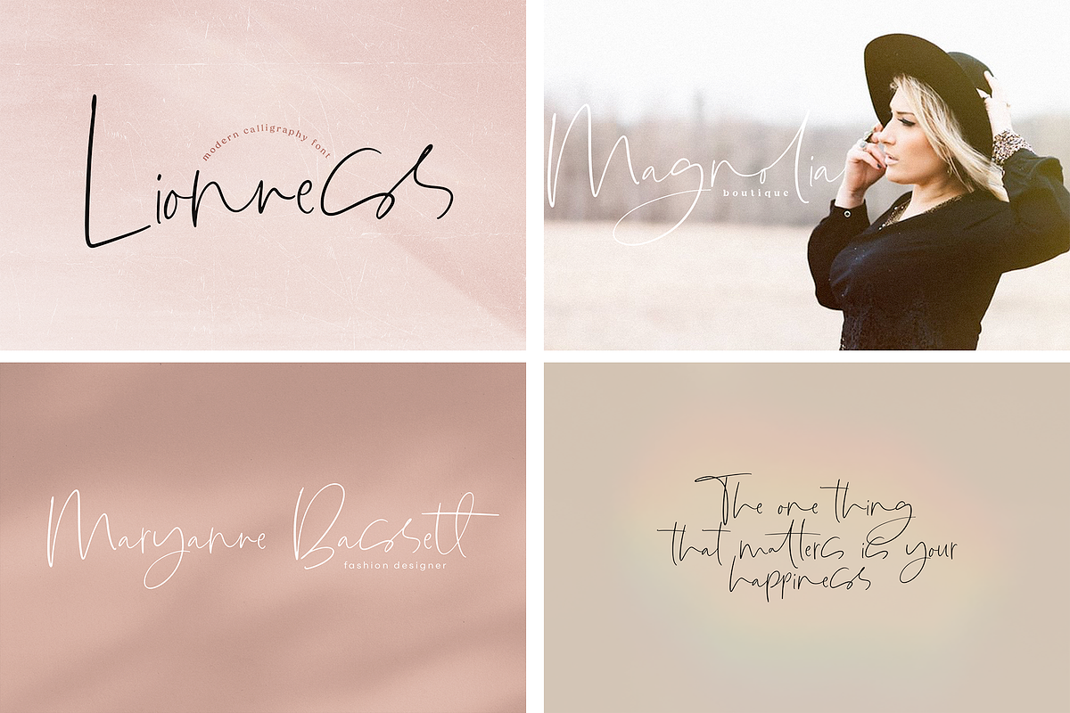 Winter Handwritten Font Bundle, a Script Font by KA Designs