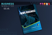 Newsletter Indesign Template, a Brochure Template by artico