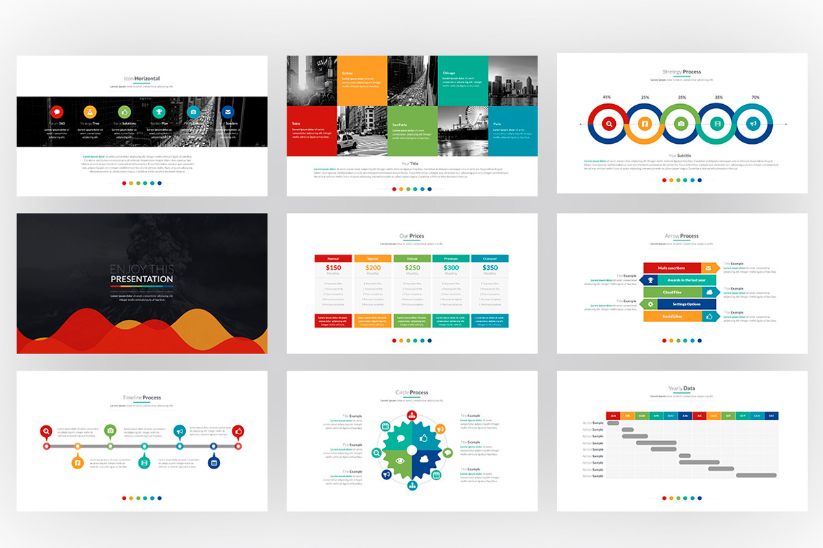 Global Project | Powerpoint Template, a Presentation Template by ...