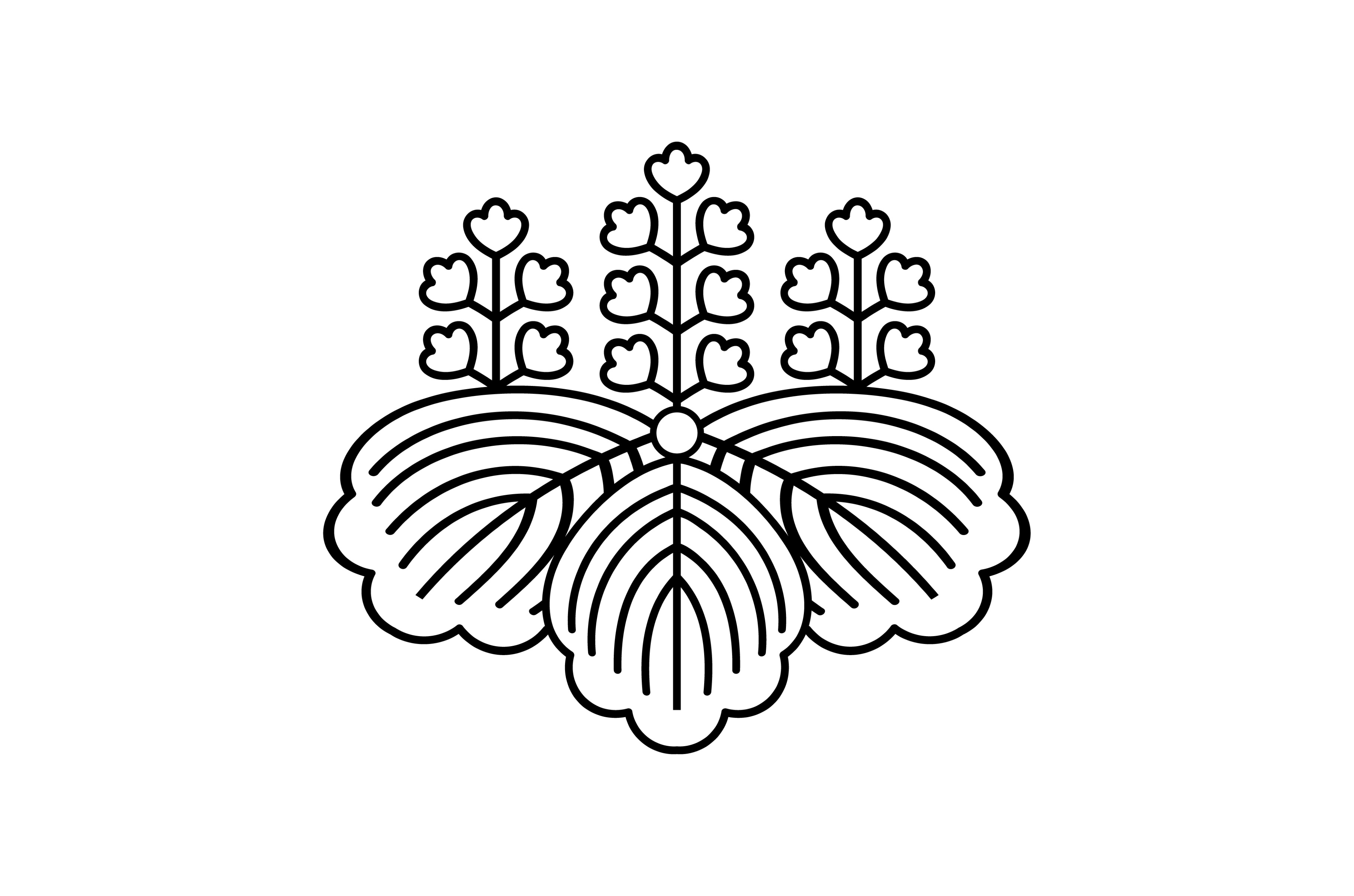 Japan national Fire Department Crest, a Decorative Illustration by COLORFUL