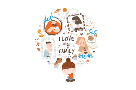 Three generations of women of, a Person Illustration by masastarus