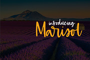 Marisol, a Script Font by OnTheSpotStudio