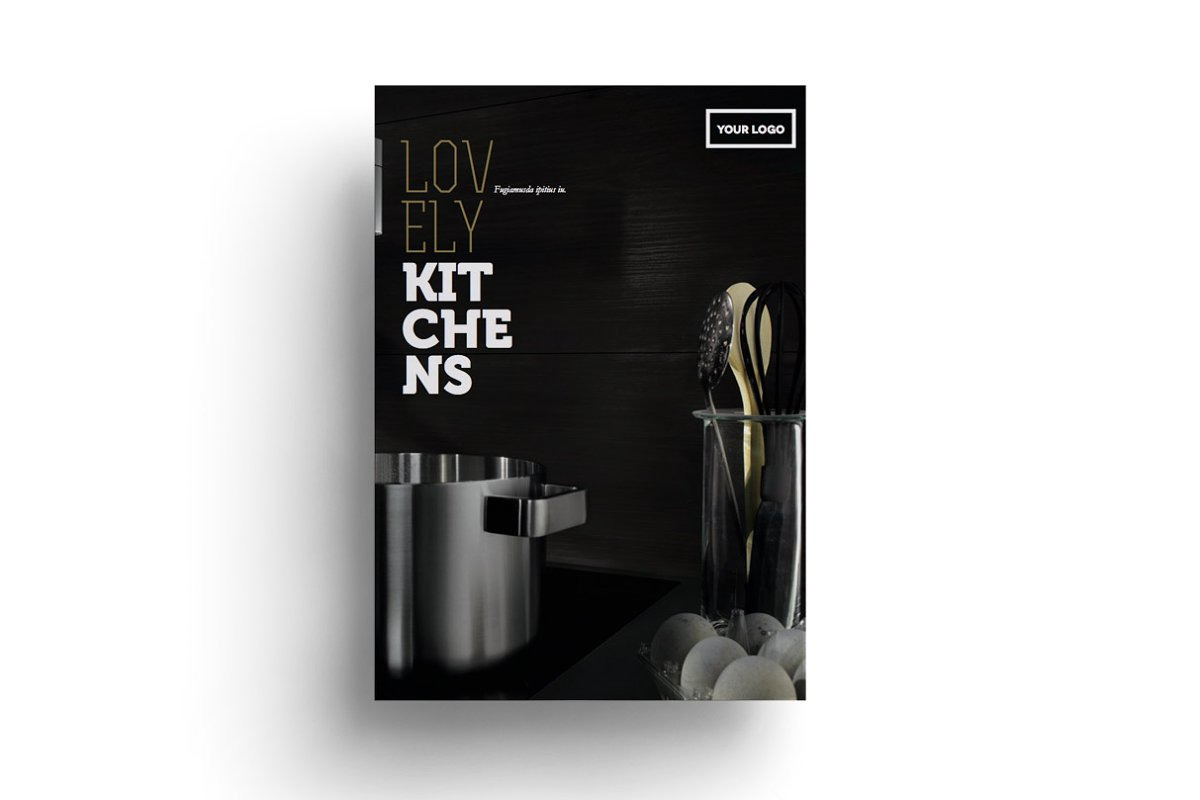 Kitchens catalogue template, a Templates & Theme by ADD+
