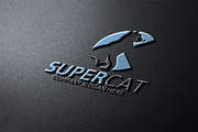 Super Cat Logo, a Branding & Logo Template by Josuf Media