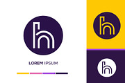 Monogram icon logo HN or NH, a Branding & Logo Template by idesign_4u