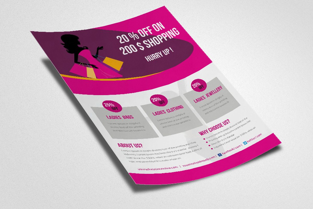 Special Sale Offer Flyer Template, a Flyer Template by Psd Templates