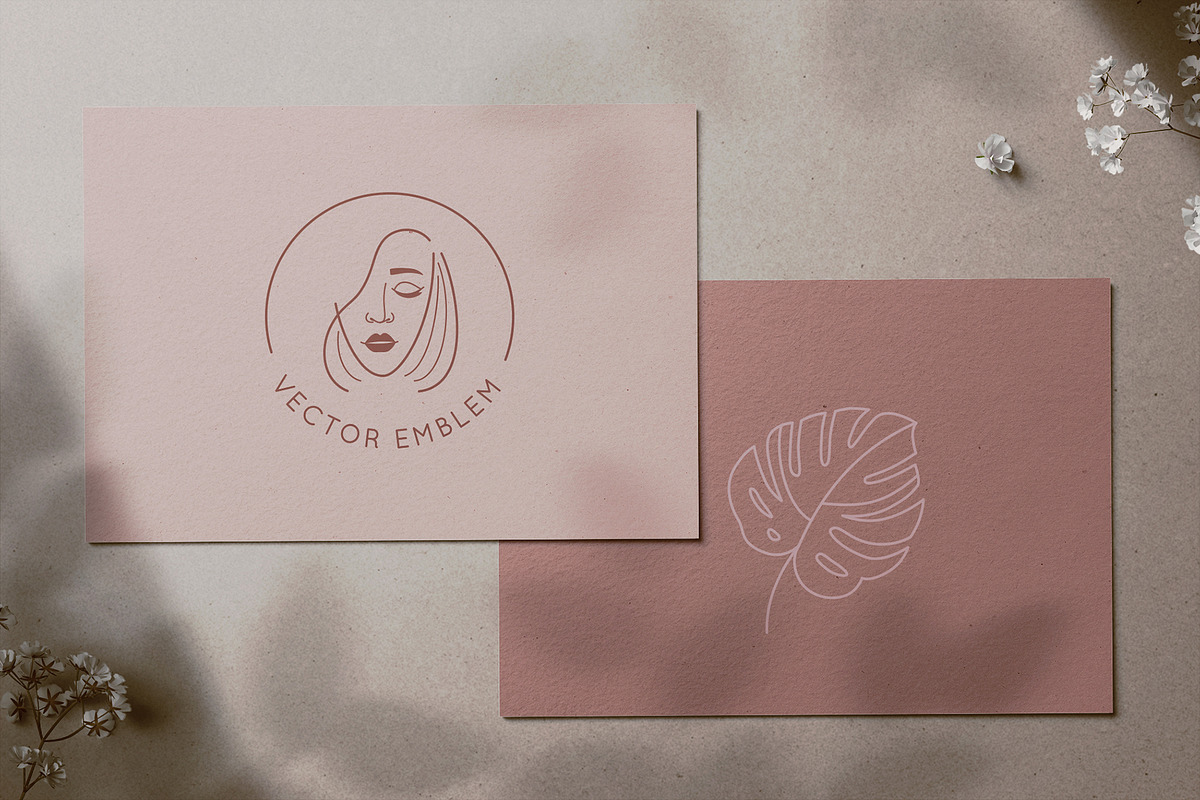 Faces - logo design templates, a Branding & Logo Template by venimo