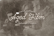 Aged Film Effect Template, a Templates & Theme by Medialoot