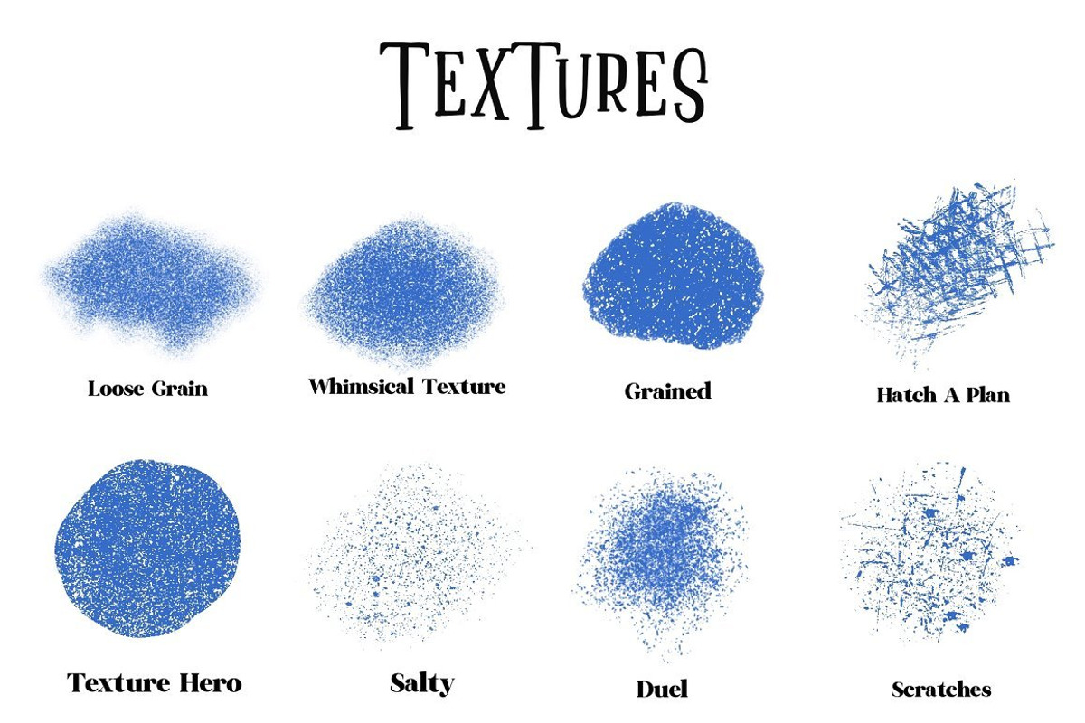Procreate Mixed Media Brushes, a Brush Add-On by KJP Designs
