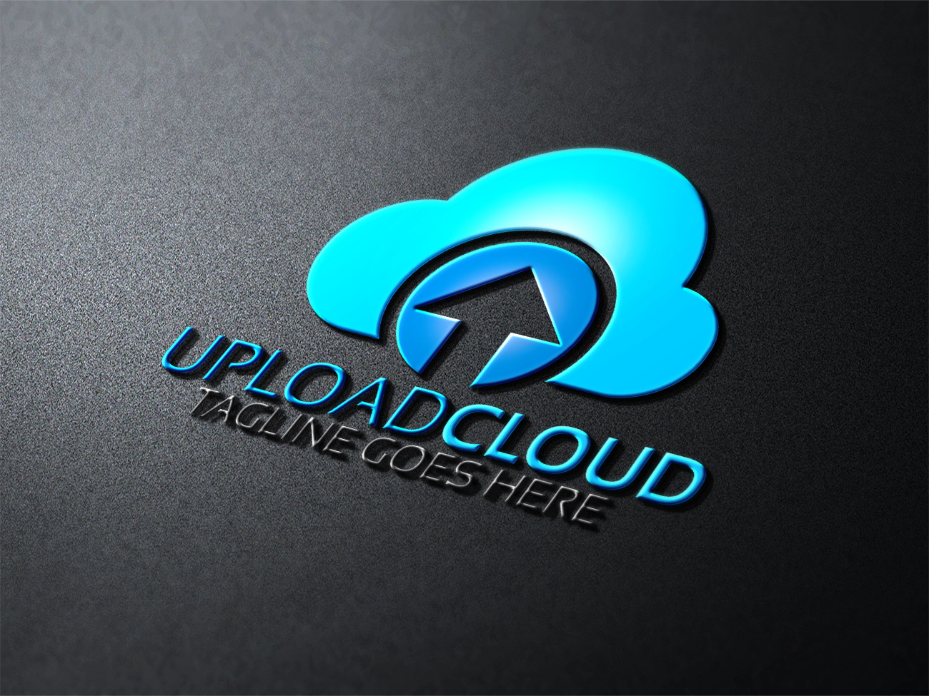 Upload Cloud Logo, a Branding & Logo Template by Josuf Media