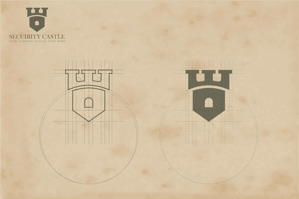 Security Castle Logo Template, a Branding & Logo Template by Pentaclay