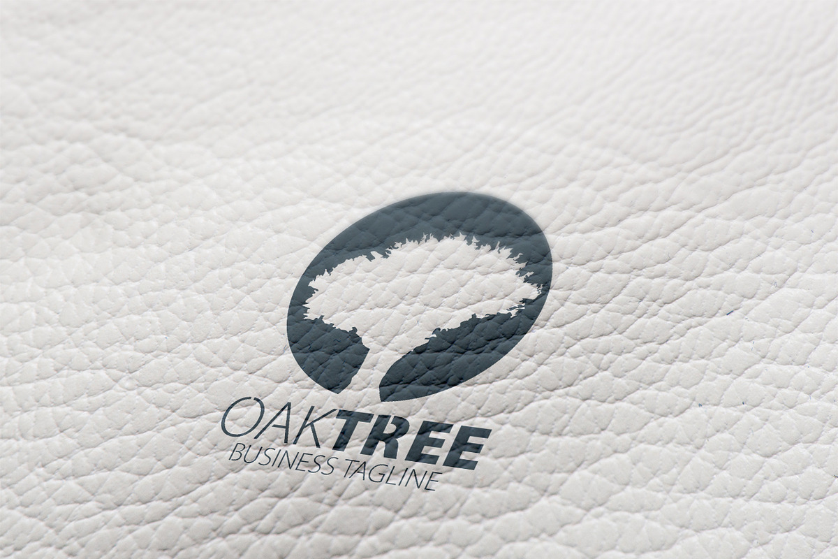 Oak Tree Logo, a Branding & Logo Template by essegraphic