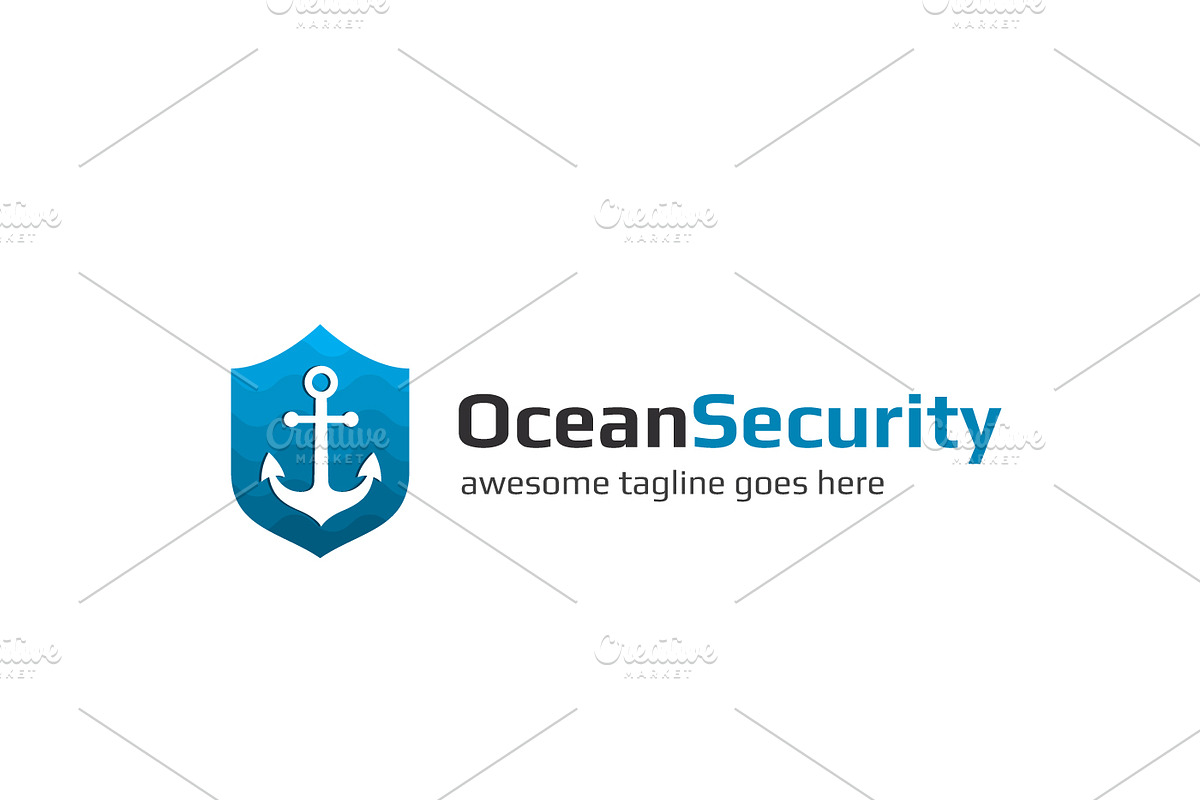 Ocean Security Logo, a Branding & Logo Template by XpertgraphicD