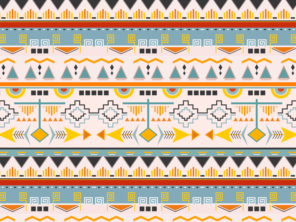 Illustration of ethnic pattern, a Decorative Illustration by rawpixel