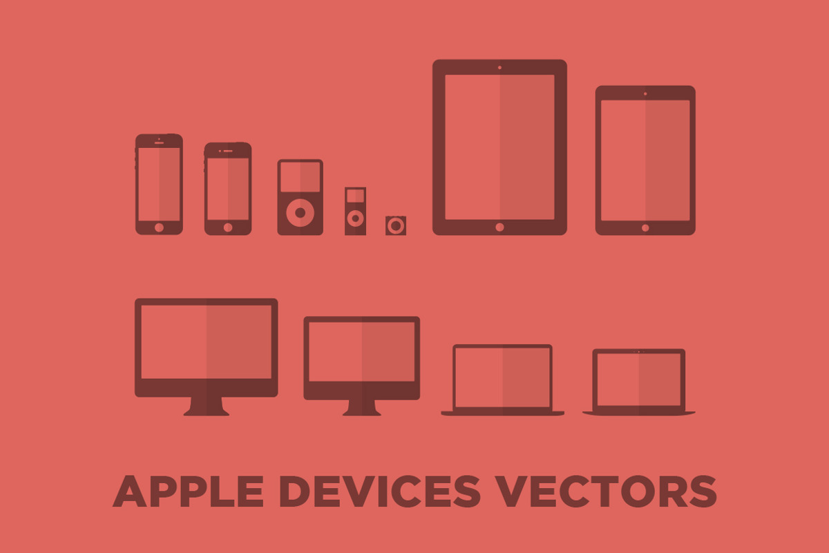 Minimalist Apple Devices Vectors, an Icon by Eloy Valverde