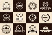 12 Logos, Badges & Labels V.3, a Branding & Logo Template by Pentaclay