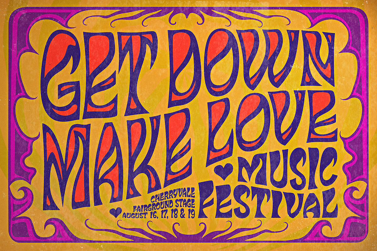 Psychotropic Experience Font Family, a Font by Mysterylab Designs