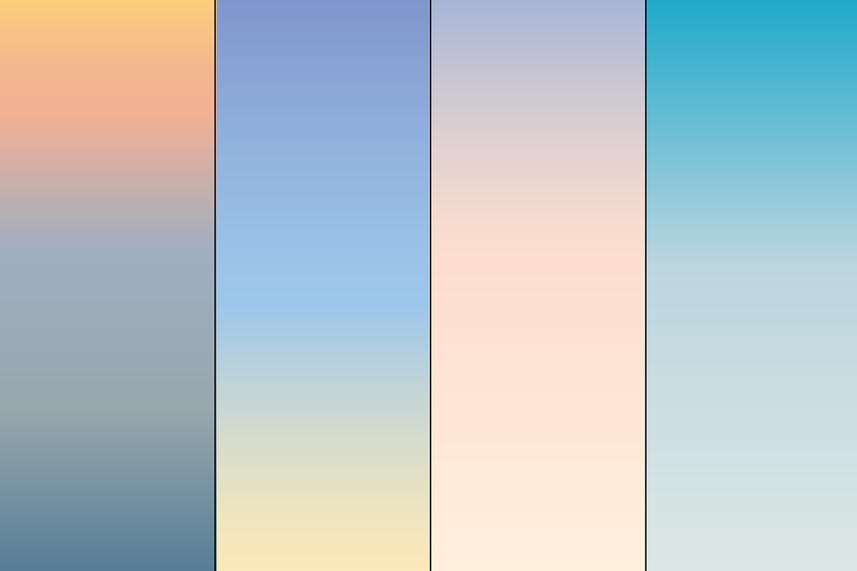 Gradient Sky Backgrounds, a Texture Graphic by Melissa Held Designs
