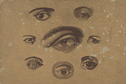 The Single Eye Vector Collection, an Illustration by Misprinted Type