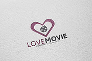 Love Movie Logo, a Branding & Logo Template by Josuf Media
