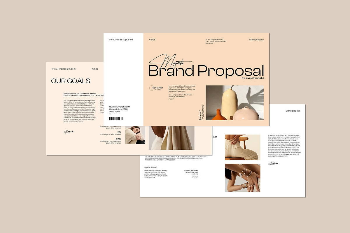 Brand Proposal Presentation Template, a Presentation Template by ...