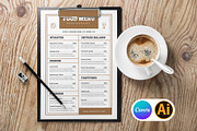 Simple Food Menu | Canva
