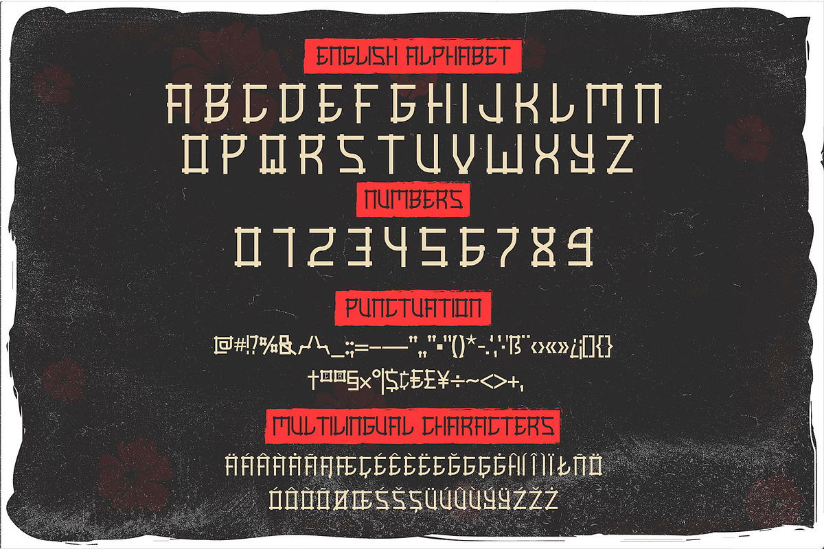 Shogun, a Symbol Font by Heather_insane
