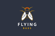 Flying Bugs Logo Template, a Design Template by Artiveko