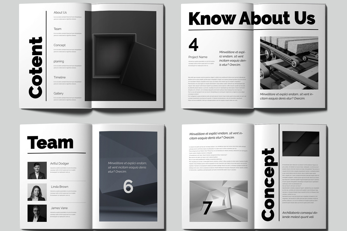Magazine Multipurpose Book Template
