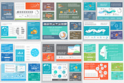 Infographic templates 34 version | Templates & Themes ~ Creative Market