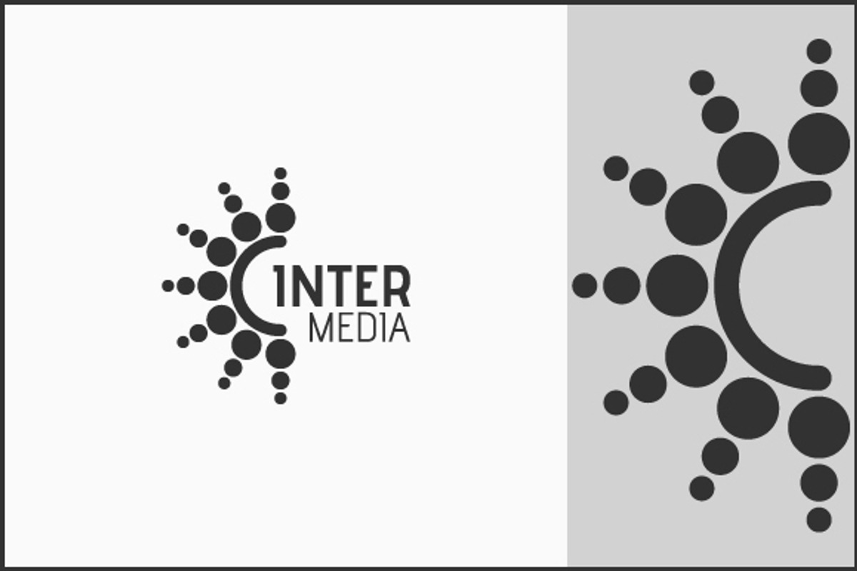 Intermedia Logo Symbol, a Branding & Logo Template by MAOV | Creative ...