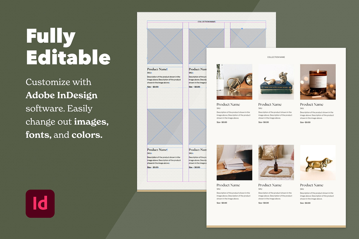 InDesign Wholesale Catalog Template, a Brochure Template by Dandymark ...