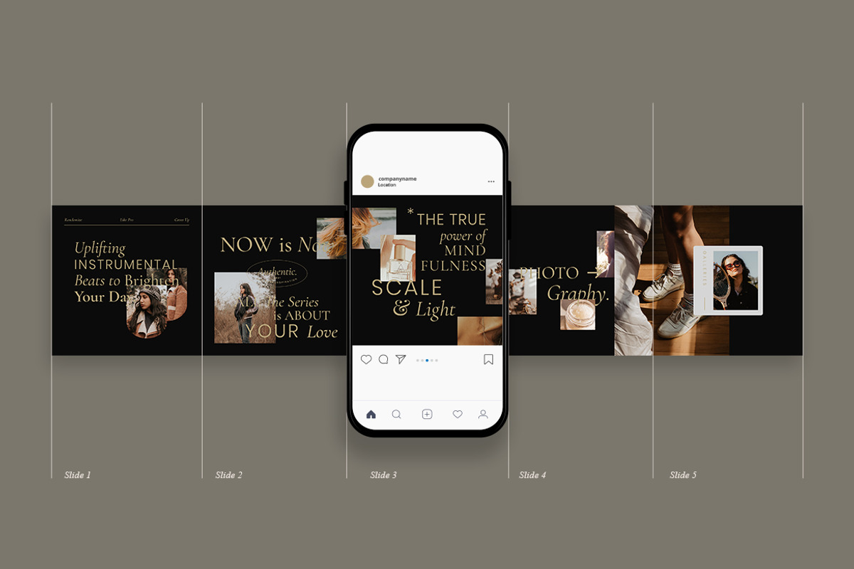 Minimalist Instagram Carousel