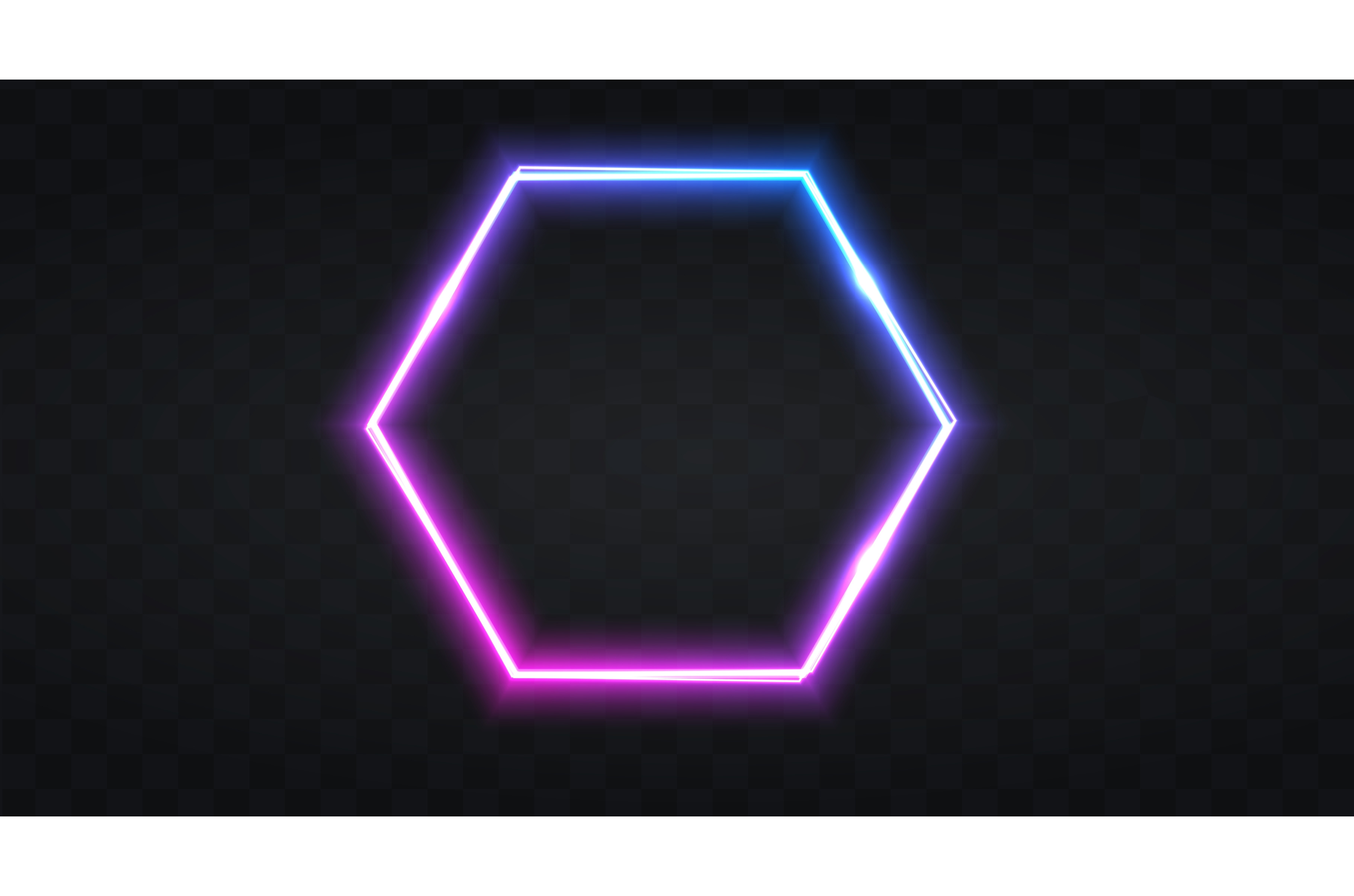 Neon frame for your design, a Technology Illustration by ModVector