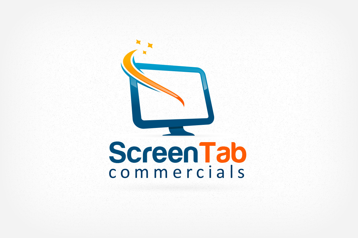 Screen Tab Logo, a Branding & Logo Template by NasirGrfx