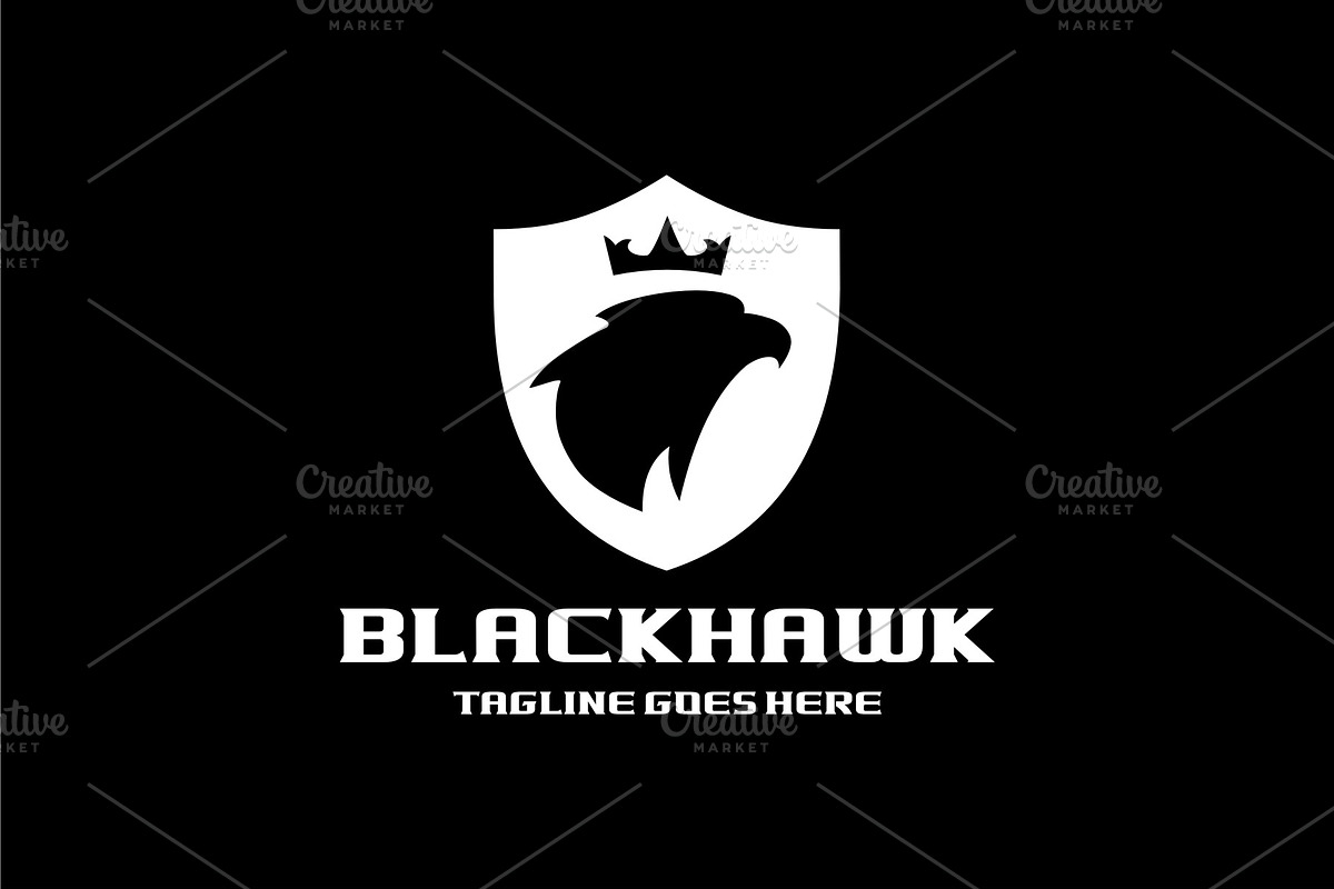 Black Hawk, a Branding & Logo Template by herulogo | Creative Market