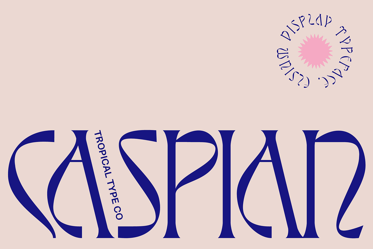 Elysium Display Font, a Serif Font by Tropical Type